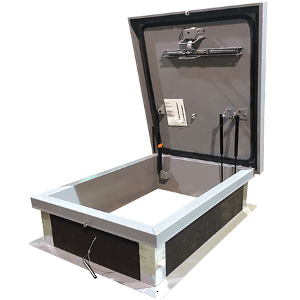 Galvanized Steel Automatic Smoke Vent | WB SVG