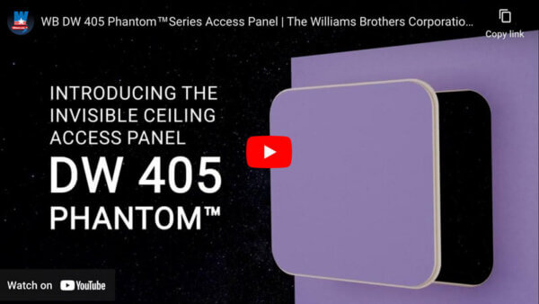 Drywall Ceiling Access Panel with All Drywall Construction | WB DW 405 ...