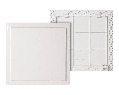 8 x 8 Touch Latch Plastic Drywall Access Panels - WB MAP 1000 Series ...